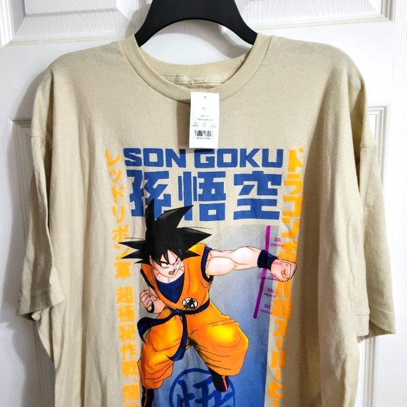 Toei Animation | Shirts | Dragon Ball Super Son Goku Graphic Tshirt Xxl ...